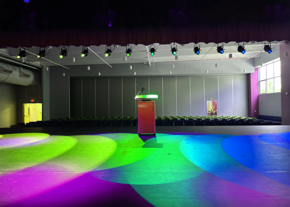 Ma’ayanot Yeshiva High School New Stage Lighting System | PureTek Group