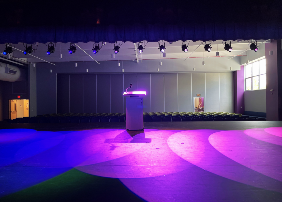Ma’ayanot Yeshiva High School New Stage Lighting System | PureTek Group