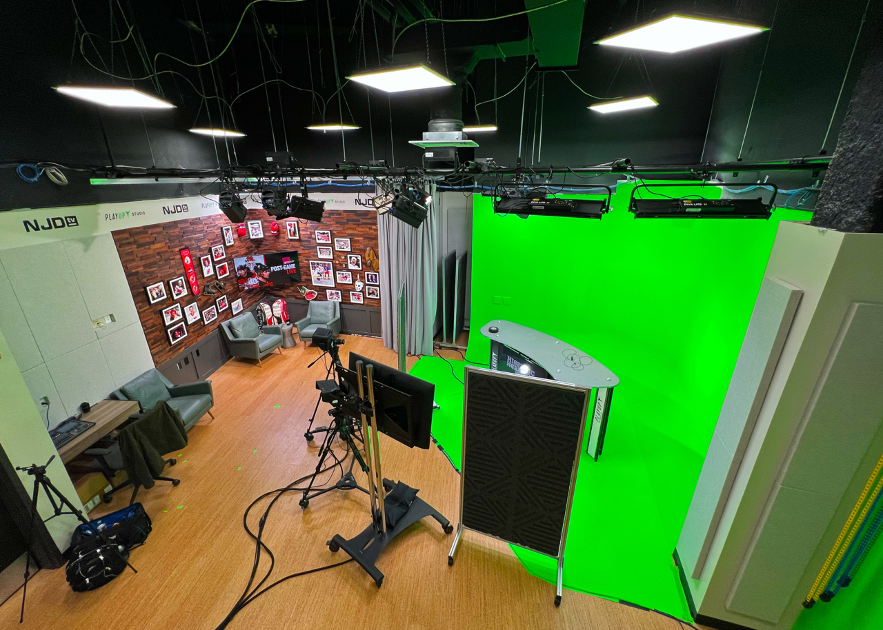 New Jersey Devils TV/ Broadcasting Studios Lighting Upgrade | PureTek Group